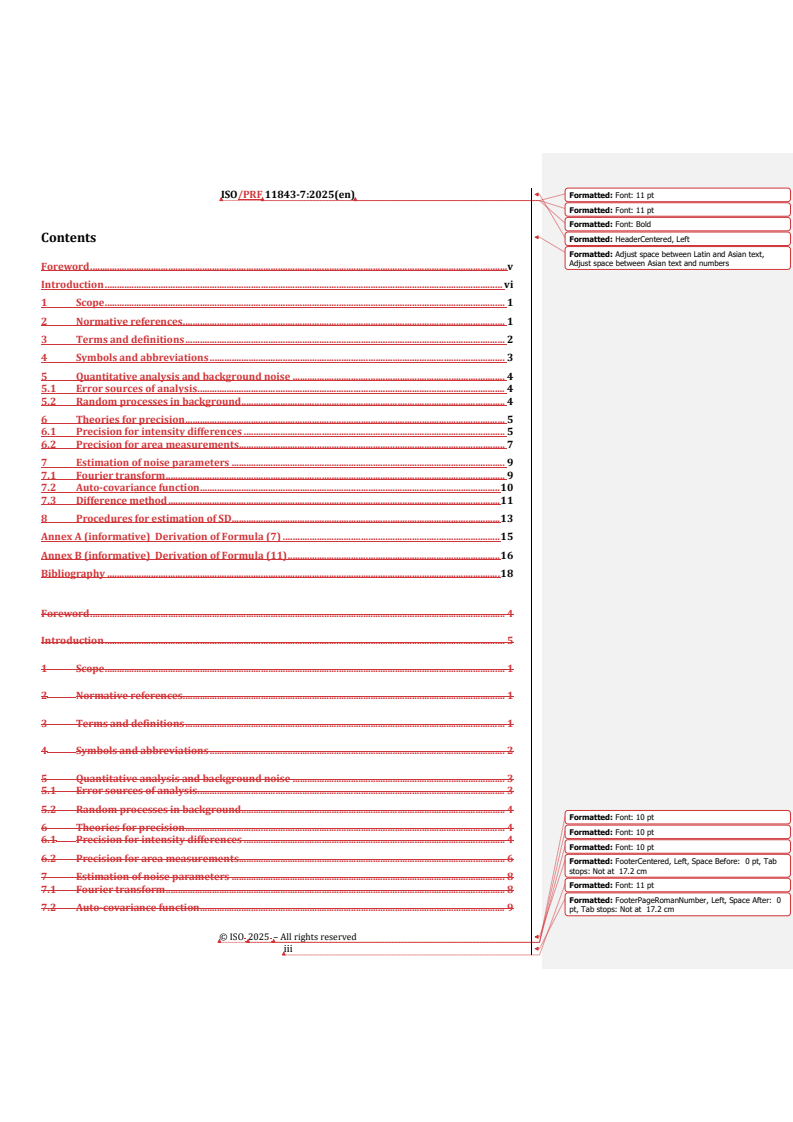 ISO/PRF 11843-7 - Capability of detection — Part 7: Methodology based on stochastic properties of