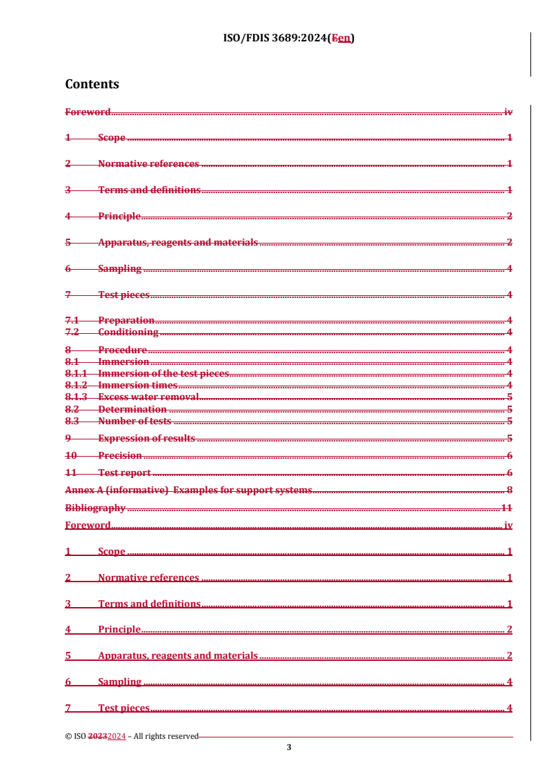 ISO/FDIS 3689 - Paper and board — Determination of bursting strength after immersion in water