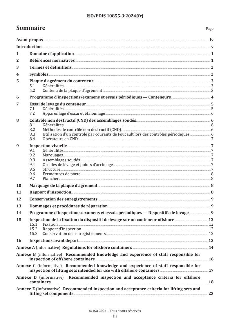 ISO 10855-3 - Offshore containers and associated lifting sets — Part 3 ...