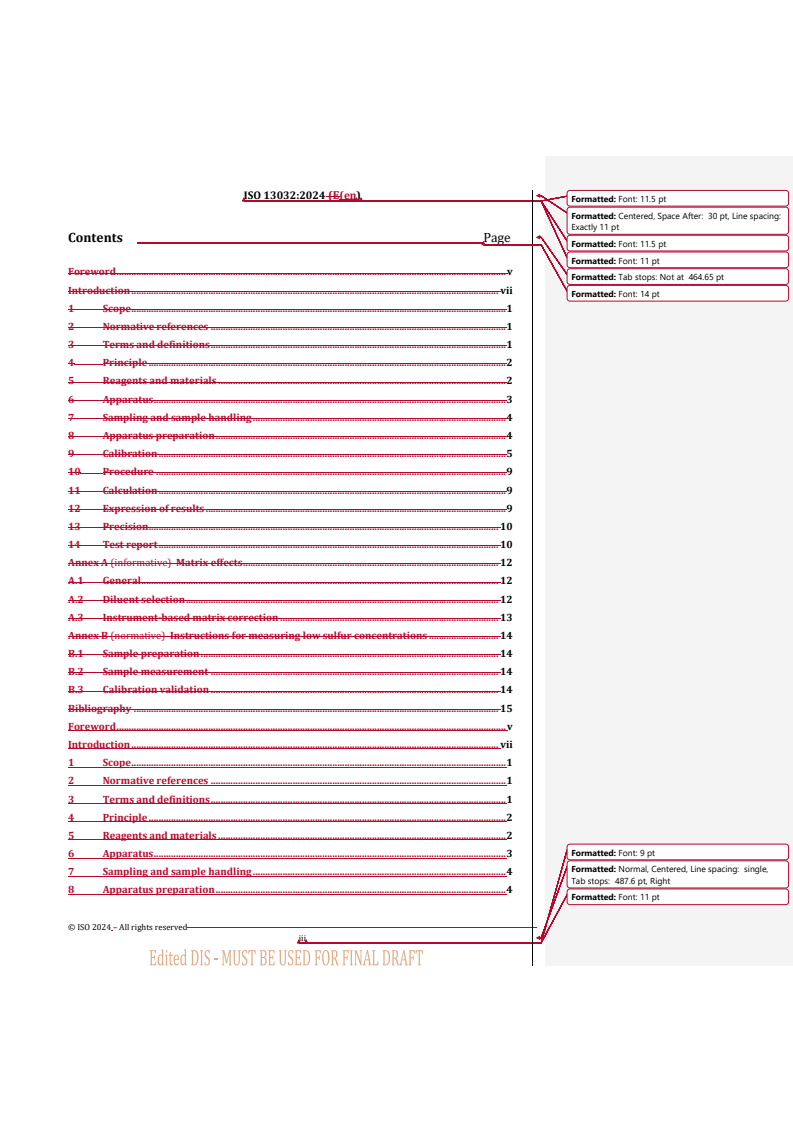 ISO/PRF 13032 - Petroleum and related products — Determination of low concentration of sulfur in