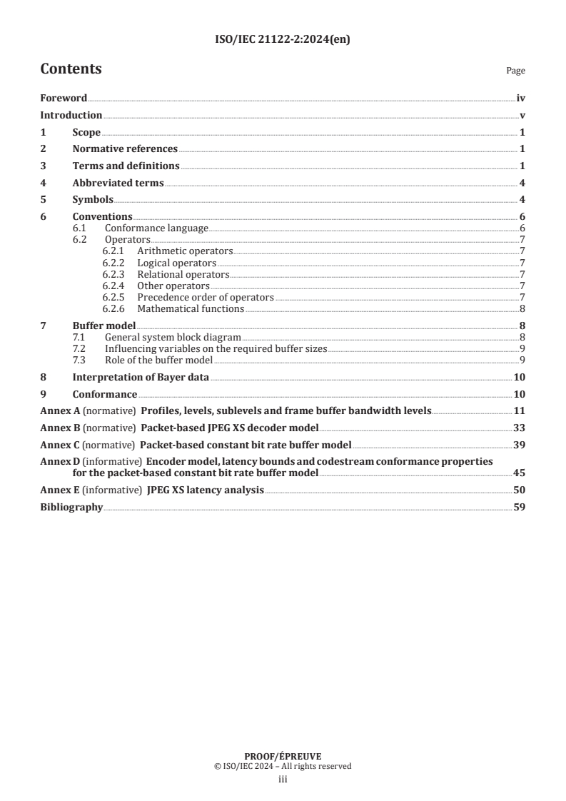 ISO/IEC 21122-2 - Information technology — JPEG XS low-latency ...
