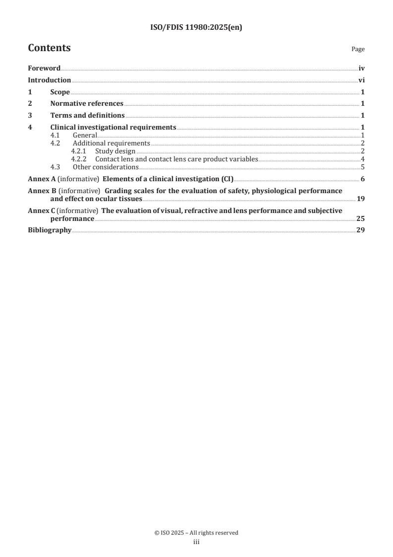 ISO 11980 - Ophthalmic optics — Contact lenses and contact lens care products — Requirements and