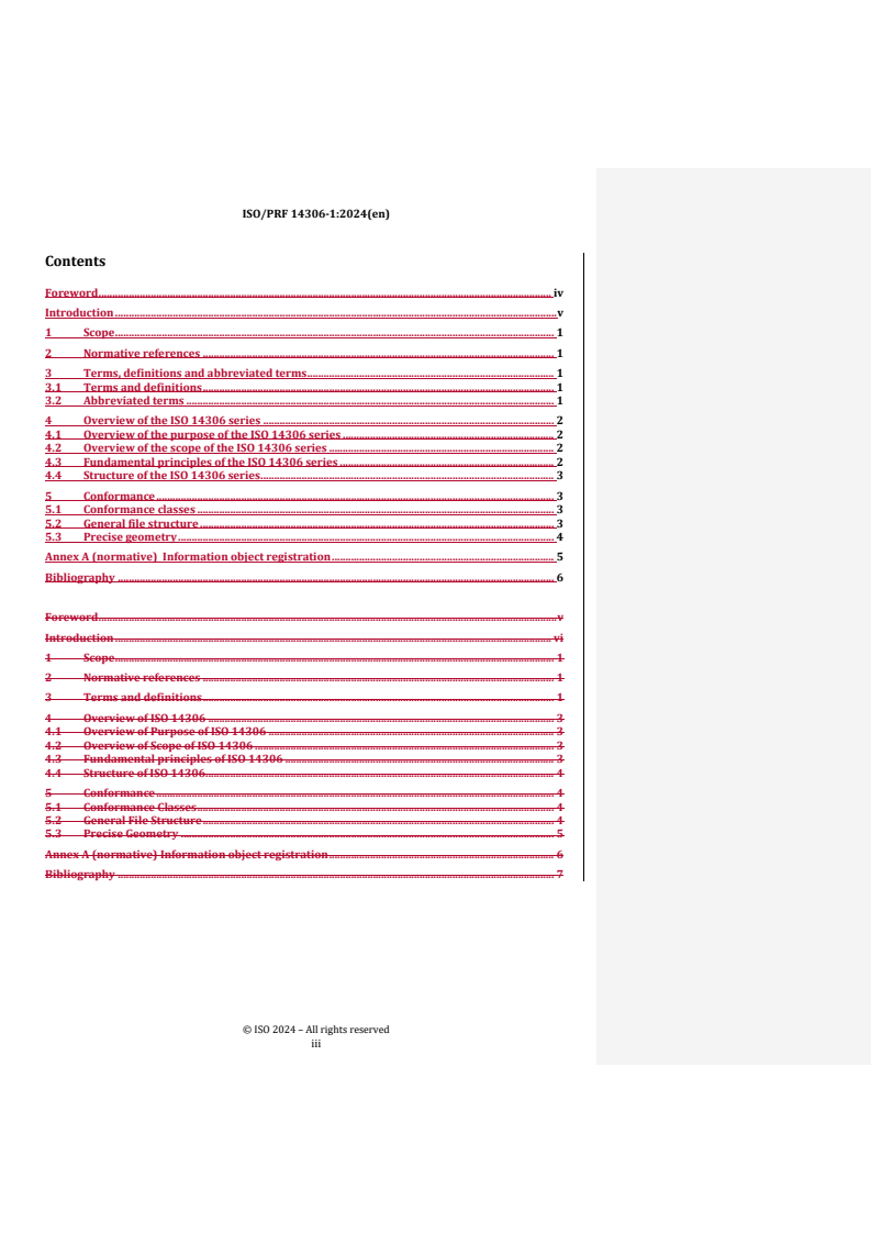 ISO/PRF 14306-1 - Industrial automation systems and integration — JT file format specification for