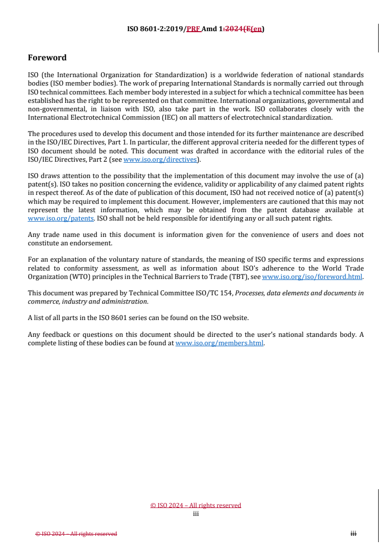 ISO 8601-2:2019/Amd 1 - Date and time — Representations for information interchange — Part 2: