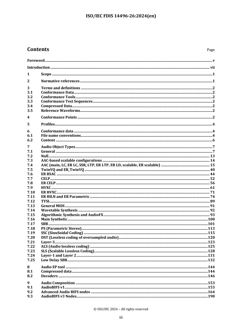 ISO/IEC 14496-26 - Information technology — Coding of audio-visual ... ISO/IEC 14496-26 - Information technology — Coding of audio-visual ...