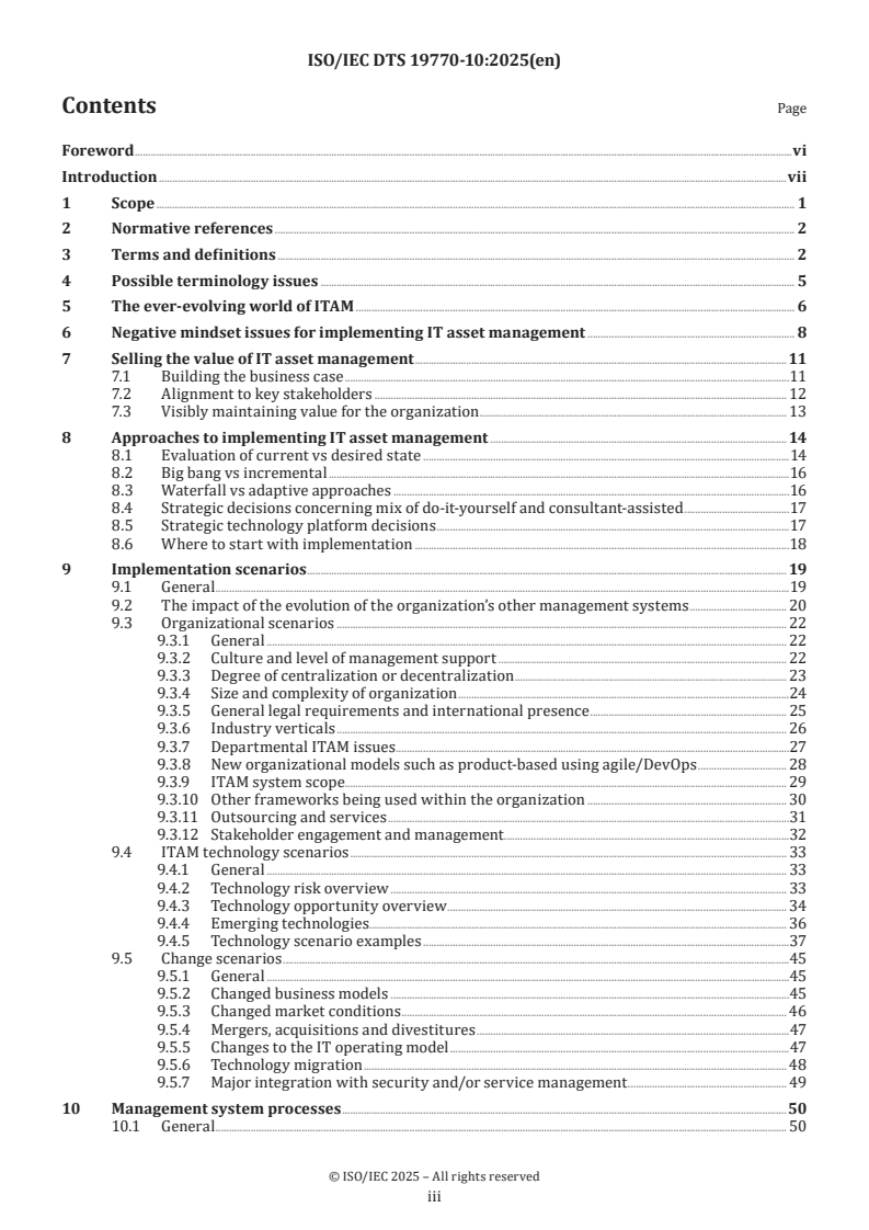 ISO/IEC DTS 19770-10 - Information technology — IT asset management — Part 10: Guidance for