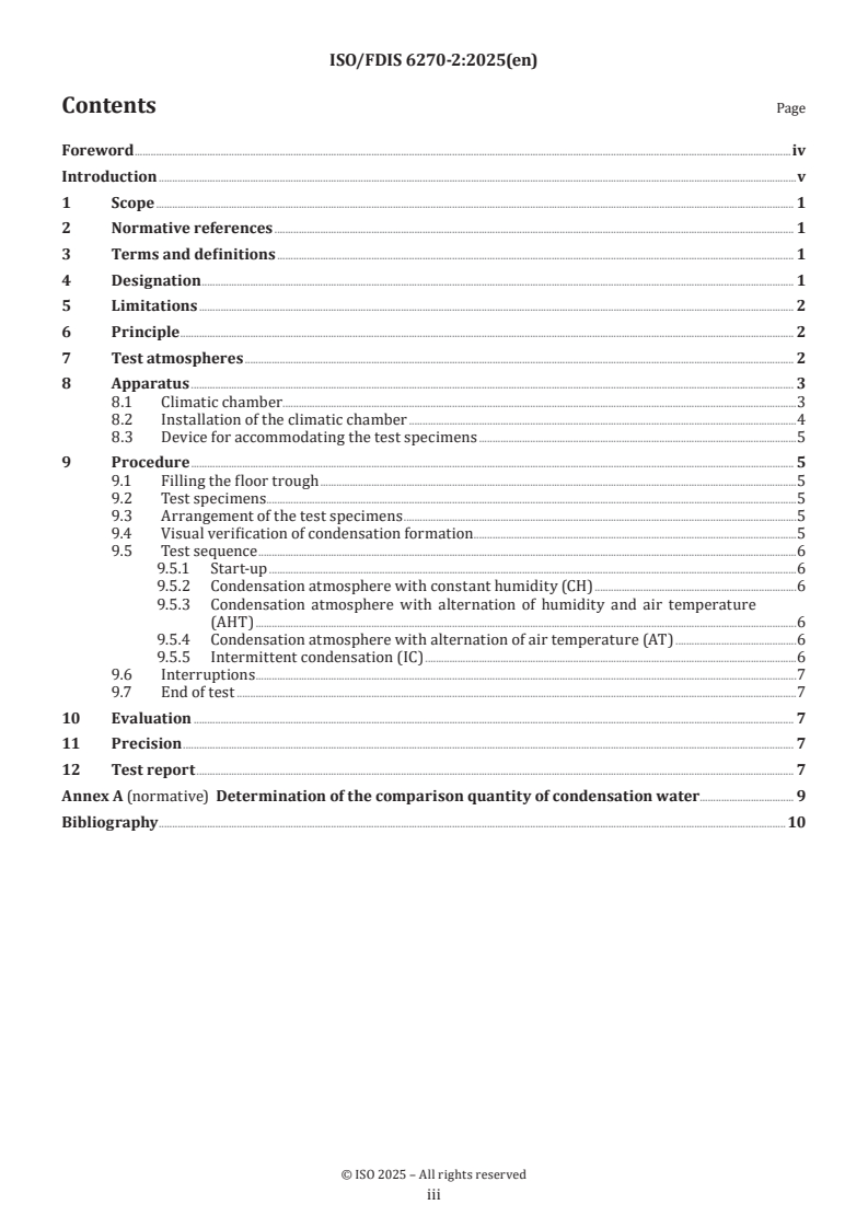 ISO/FDIS 6270-2 - Paints and varnishes — Determination of resistance to humidity — Part 2: