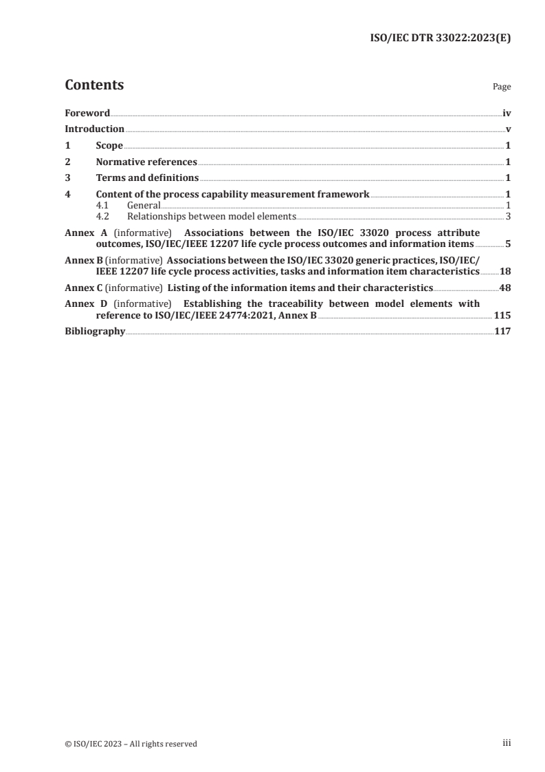 ISO/IEC DTR 33022 - Information technology — Process assessment — Application of ISO/IEC/IEEE 12207