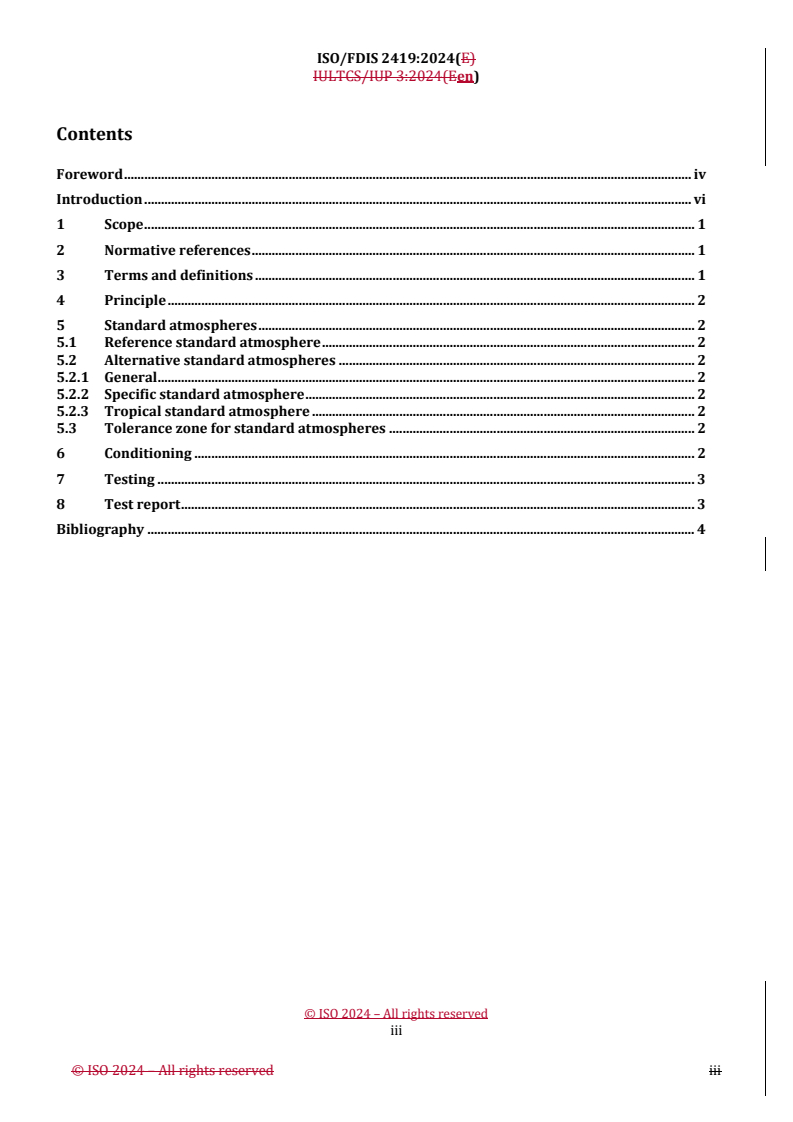 ISO/FDIS 2419 - Leather — Physical and mechanical tests — Specimen and ...