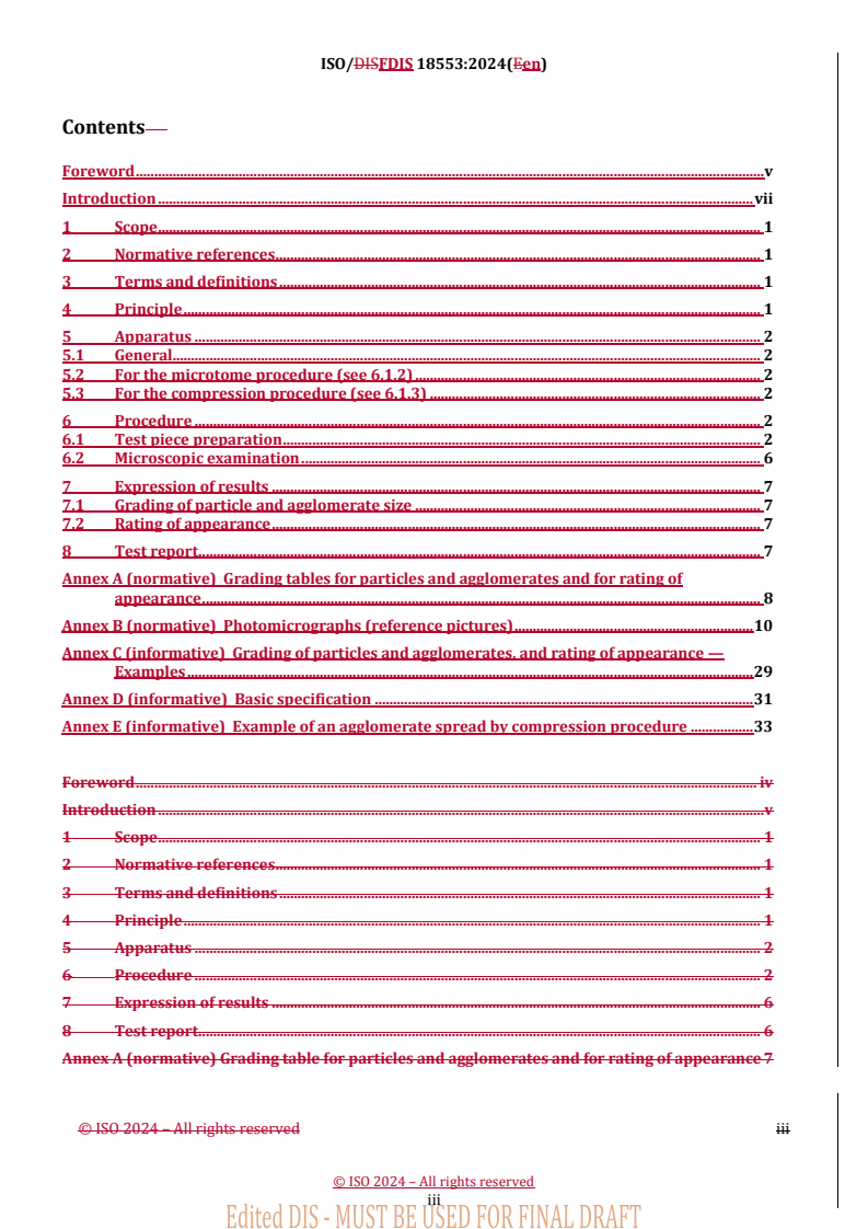 ISO 18553 - Method for the assessment of the degree of pigment or carbon black dispersion in