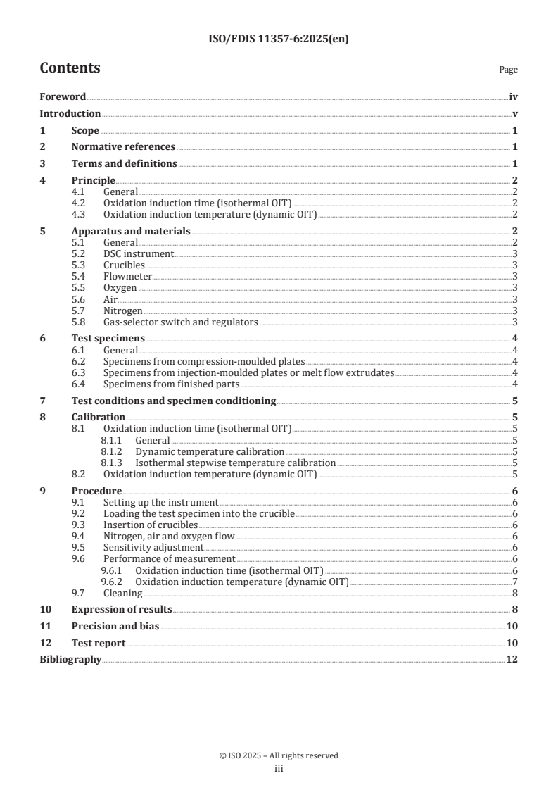 ISO/FDIS 11357-6 - Plastics — Differential scanning calorimetry (DSC ...