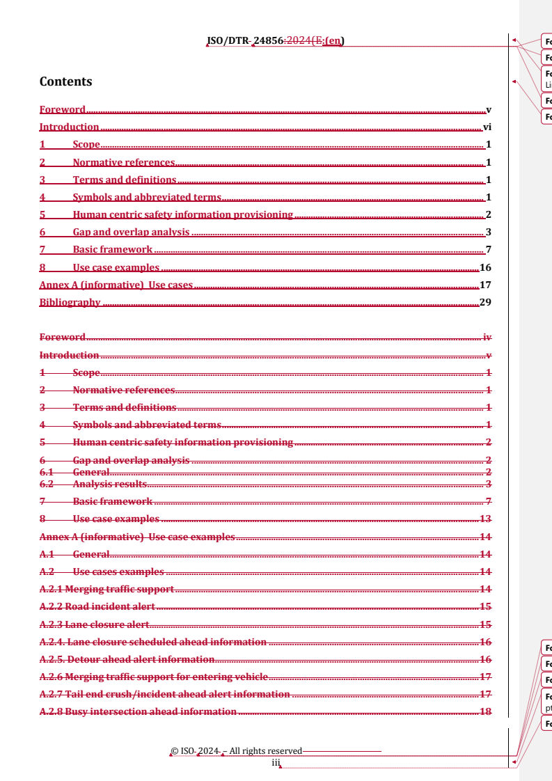 ISO/DTR 24856 - Intelligent transport systems — Mobility integration — Role model of the