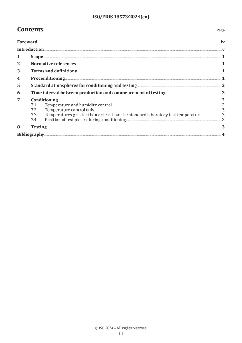 ISO 18573 - Conveyor belts — Test atmospheres and conditioning periods