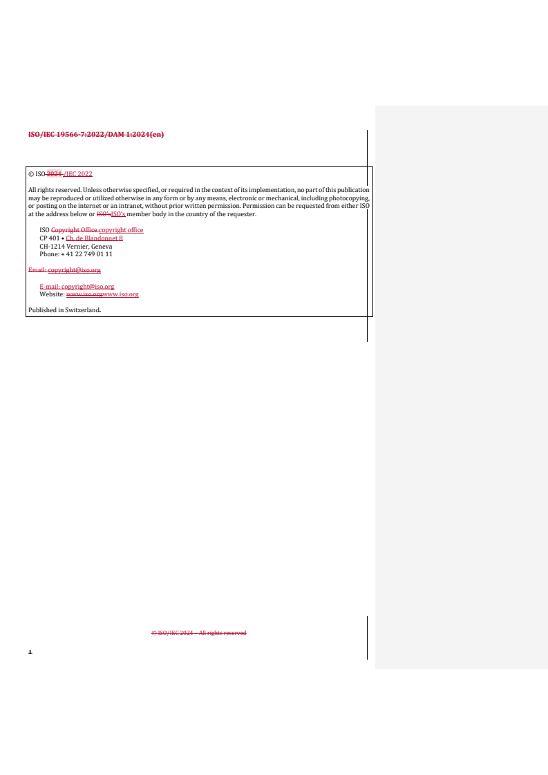 ISO/IEC 19566-7:2022/Amd 1 - Information technologies — JPEG systems — Part 7: JPEG linked media
